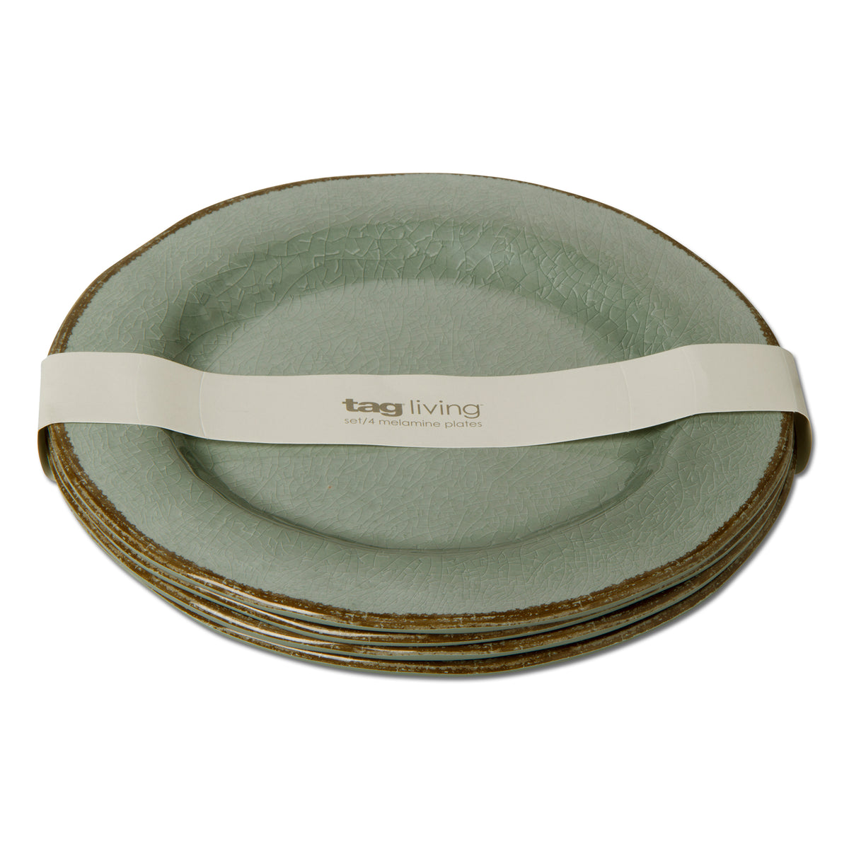 Veranda Melamine Dinner Plate Set Of 4 – tag