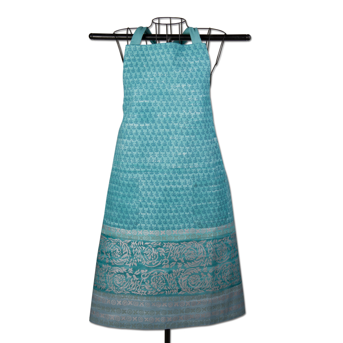 Neela Block Print Apron – tag