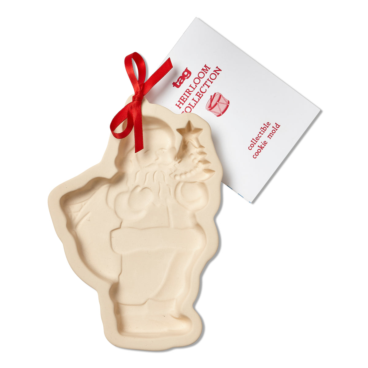 Vintage Santa Cookie Mold