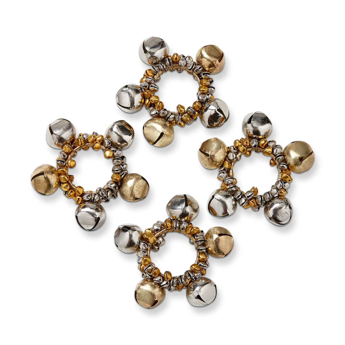 Jingle Bell Napkin Ring Set Of 4 – tag