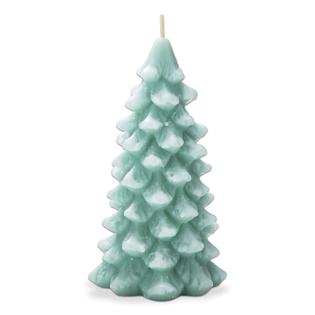 Frosted Pine Tree Candle – tag