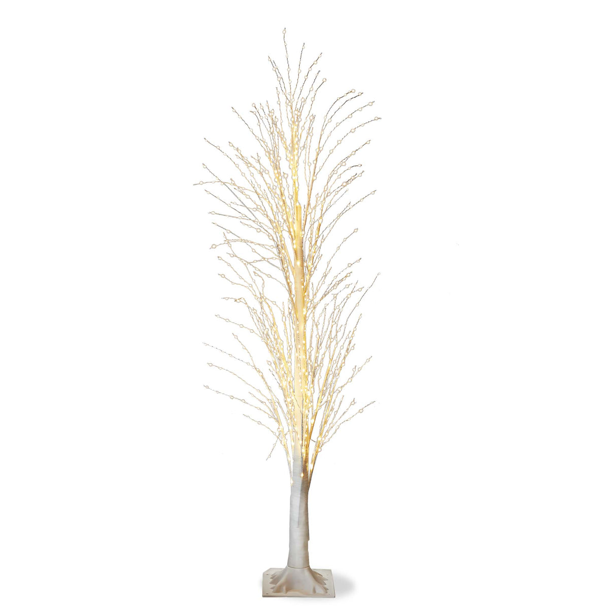 Twinkle Led Pine Tree 5Ft White – tag
