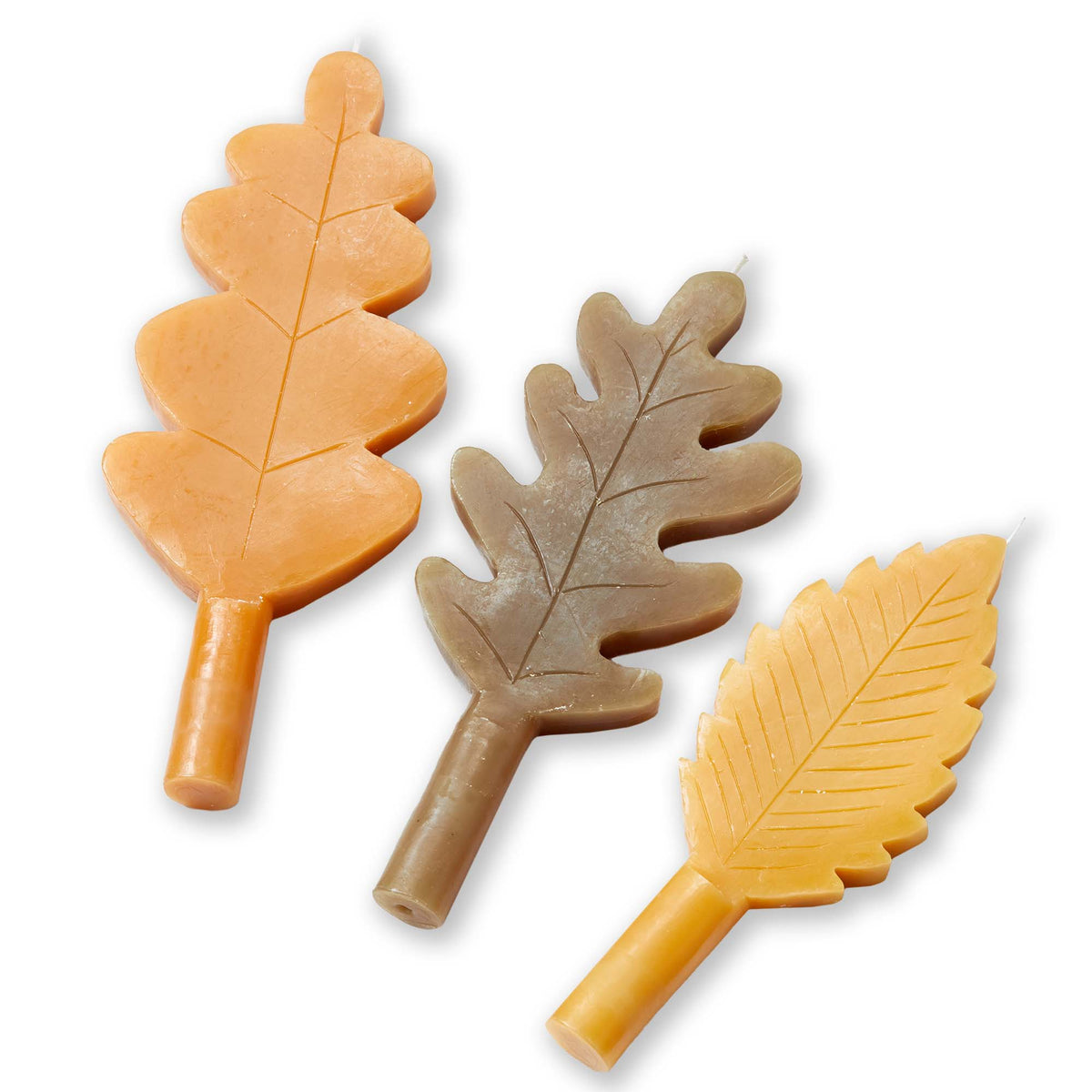 Fall Leaf Taper Set Of 3 – tag