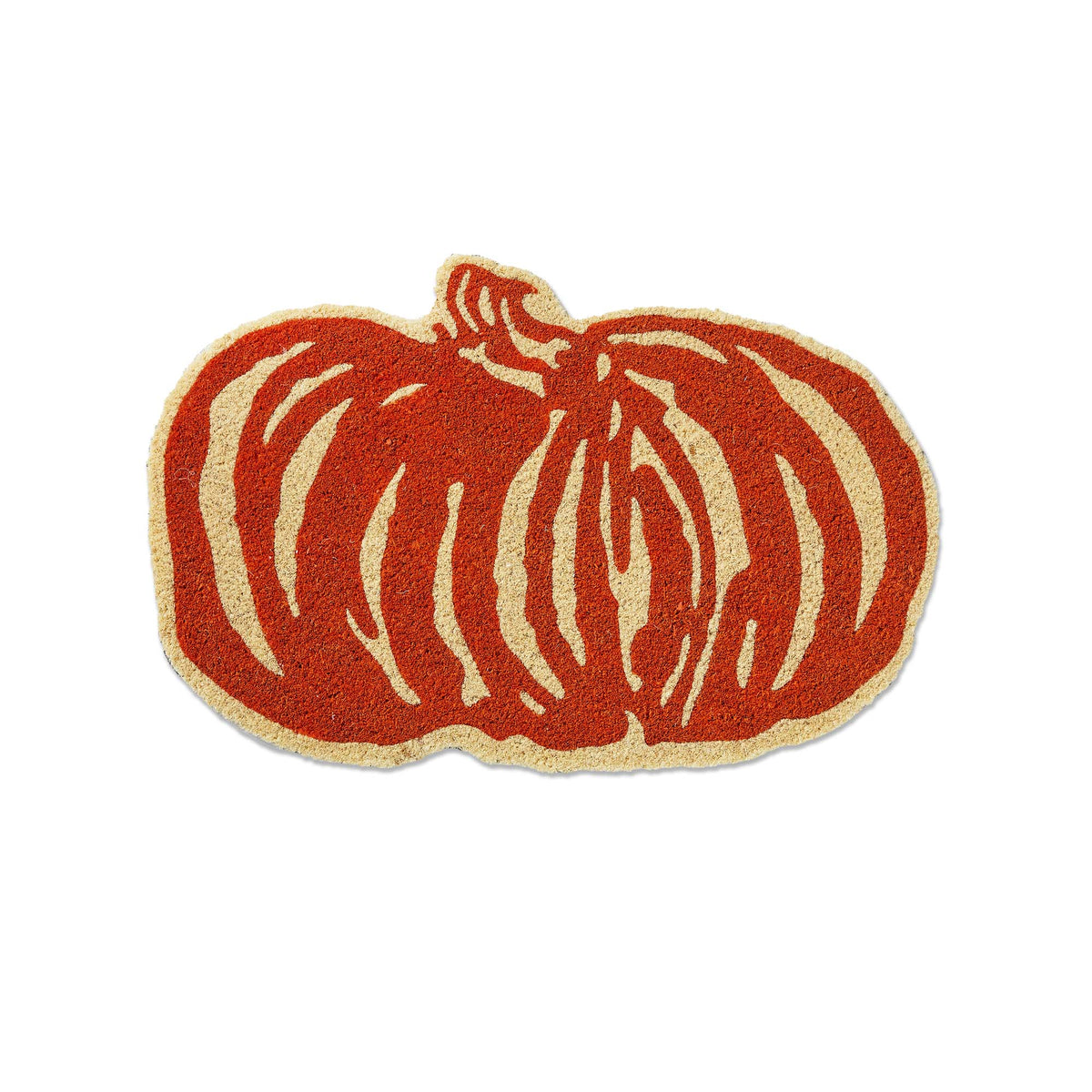 Pumpkin Shaped Pvc Coir Mat – tag