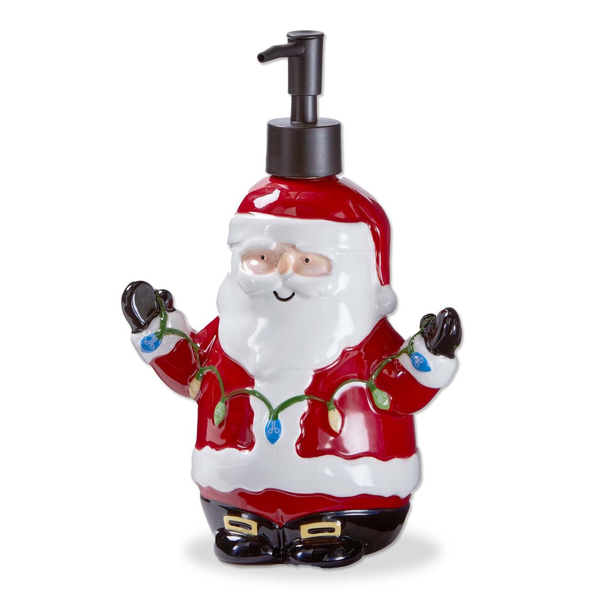 Santa Soap Pump – tag