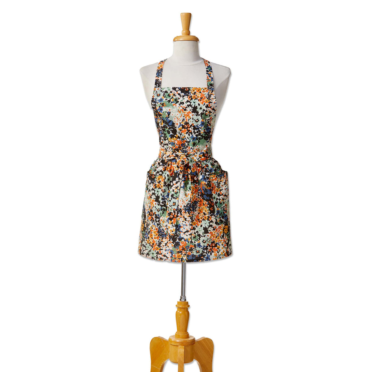 Painted Floral Apron – tag