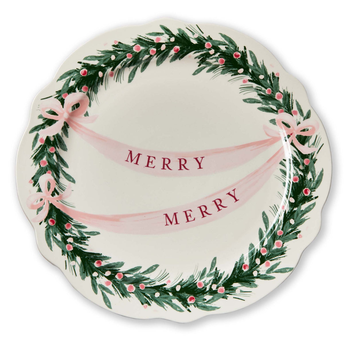 Very Merry Round Platter – tag