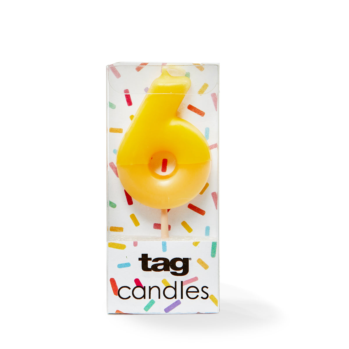 Digit 6 Candle – tag