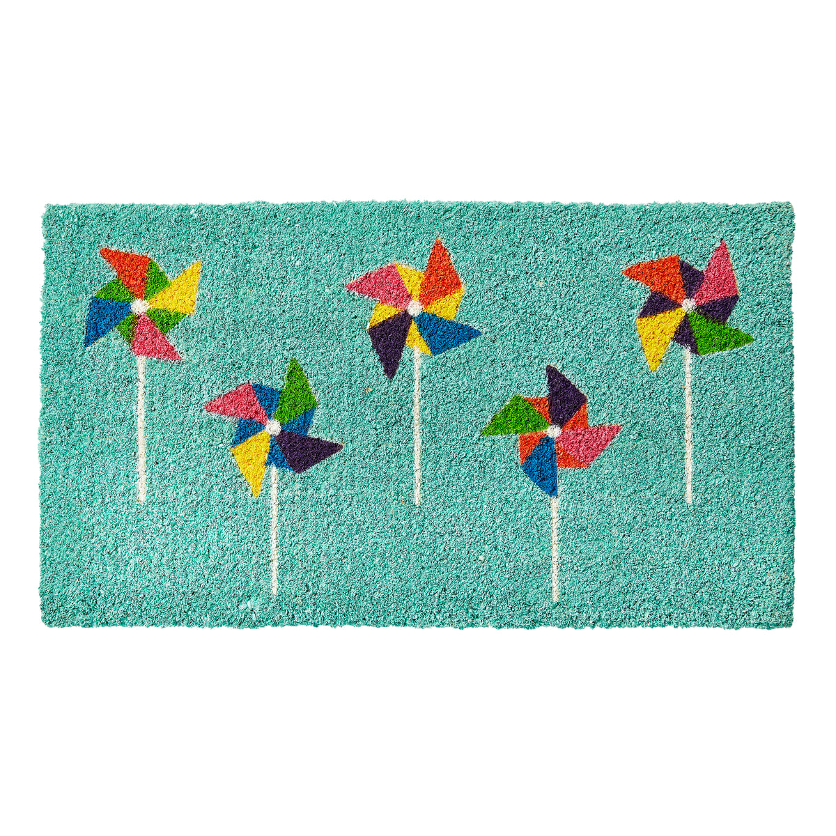 Pinwheel Coir Mat – tag