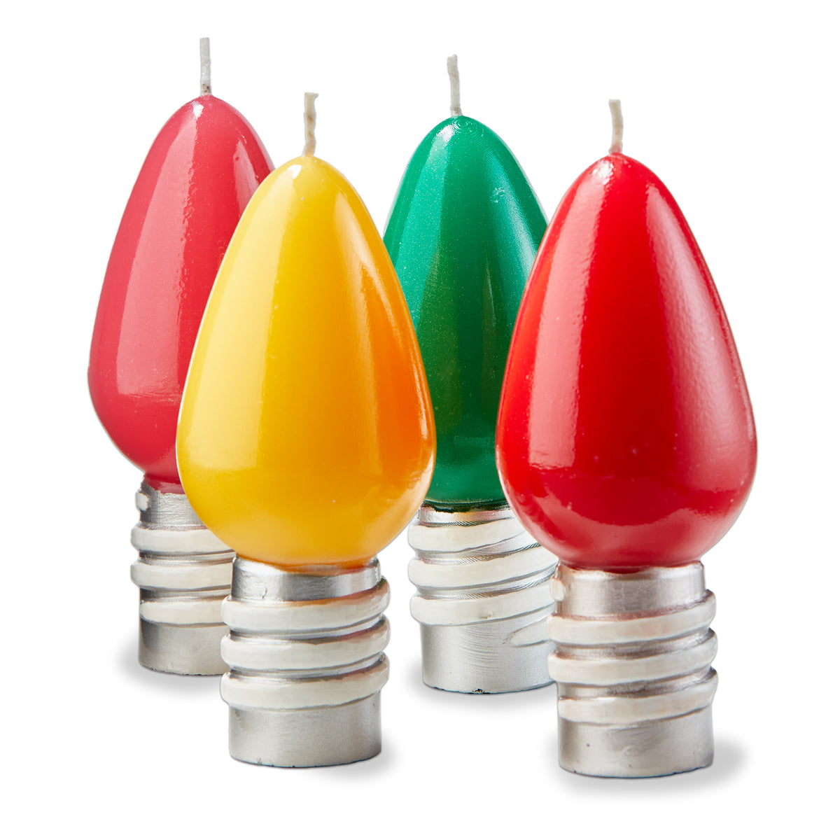 Groovy Light Bulb High Gloss Candle Set Of 4 – tag