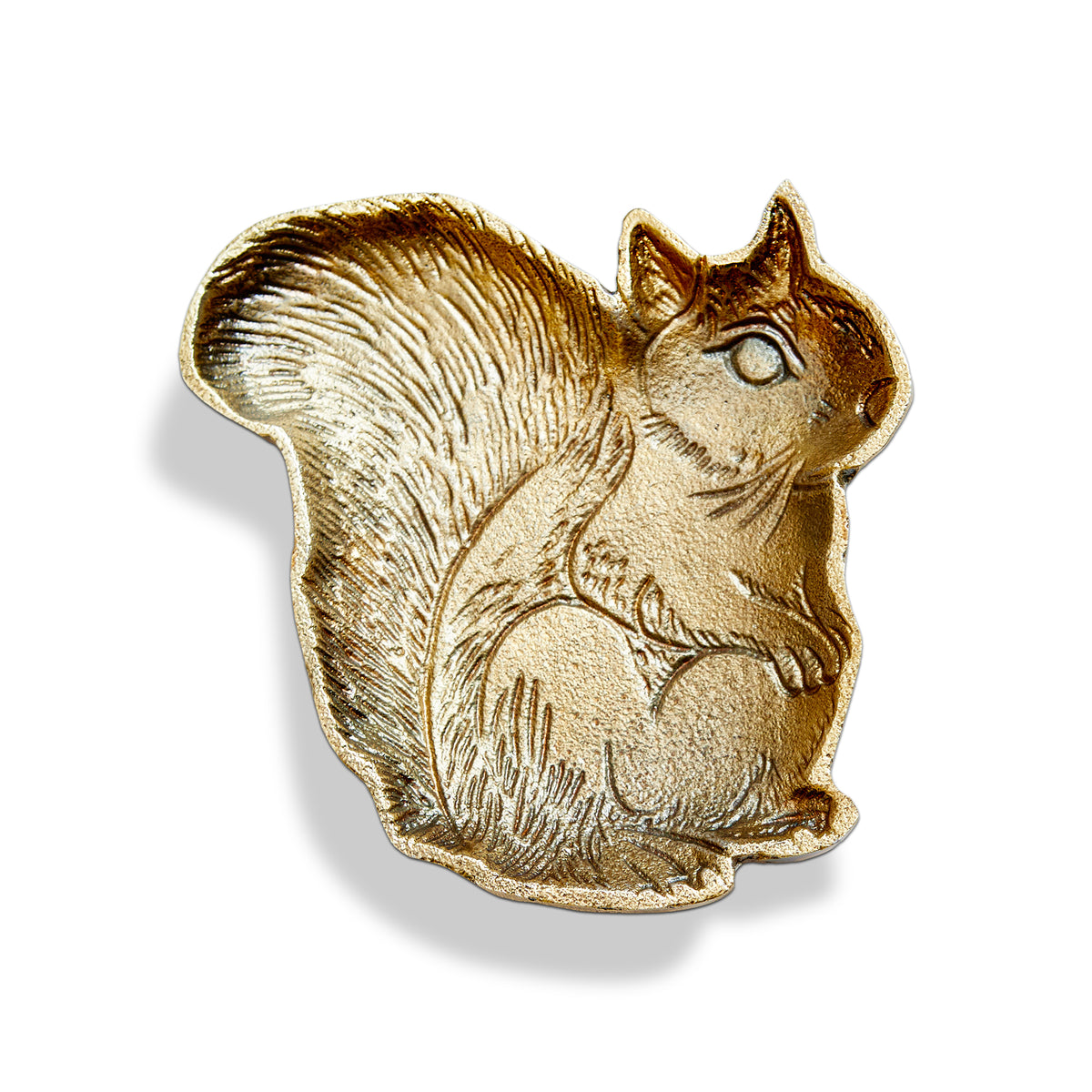 Squirrel Cast Aluminum Trinket Dish – tag