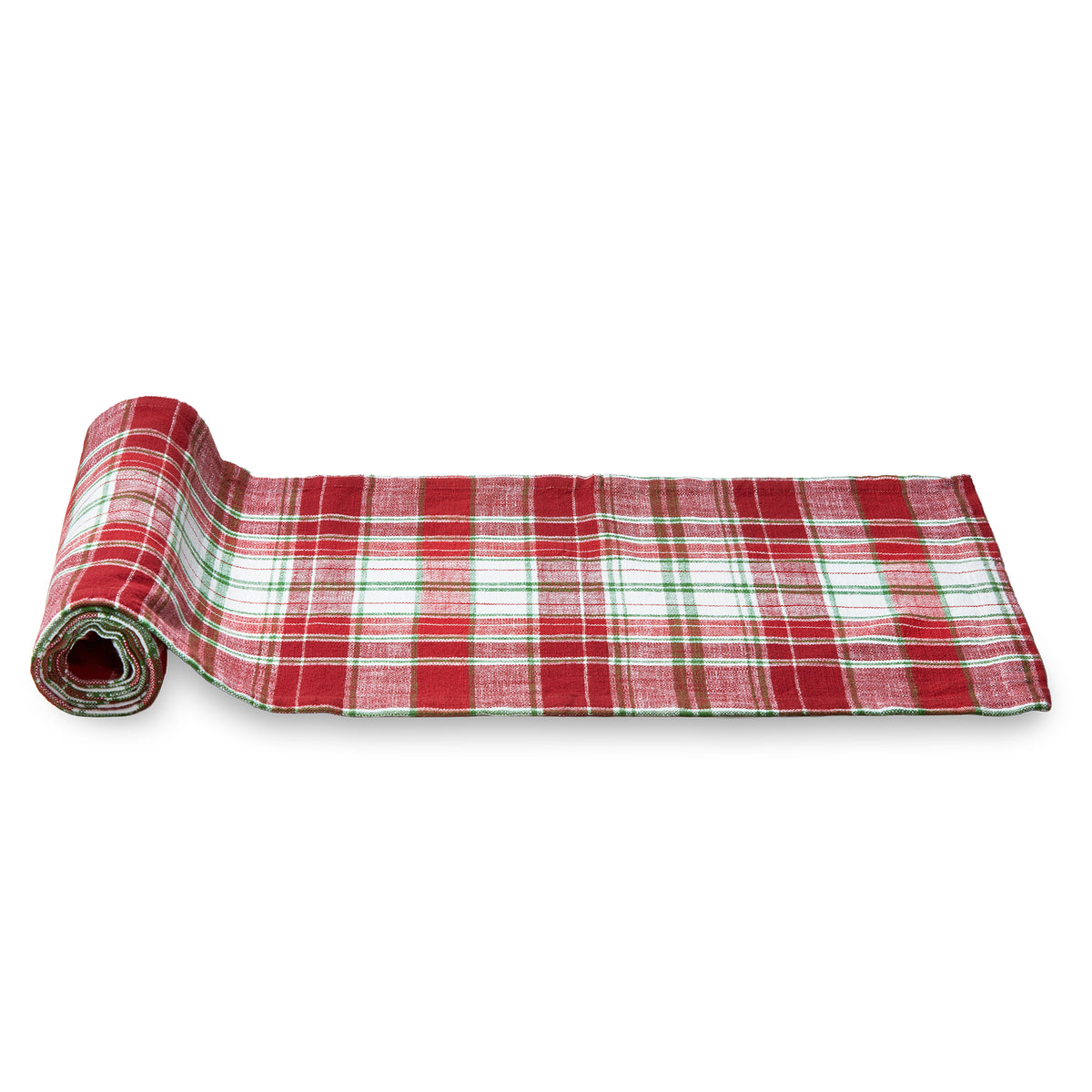 Winter Plaid 90" Runner – tag