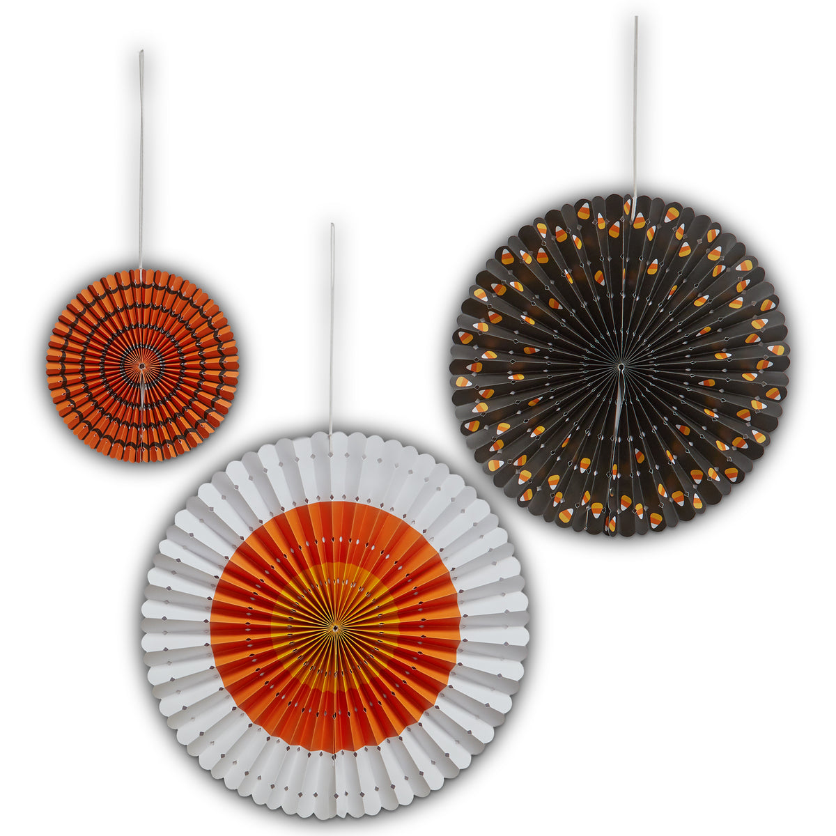 Boo Crew Paper Fan Decor Set Of 3 – tag