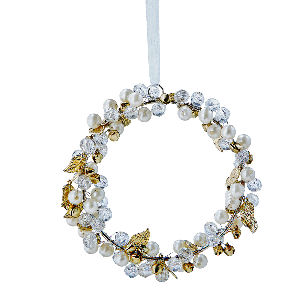 Beaded Circle Ornament – tag