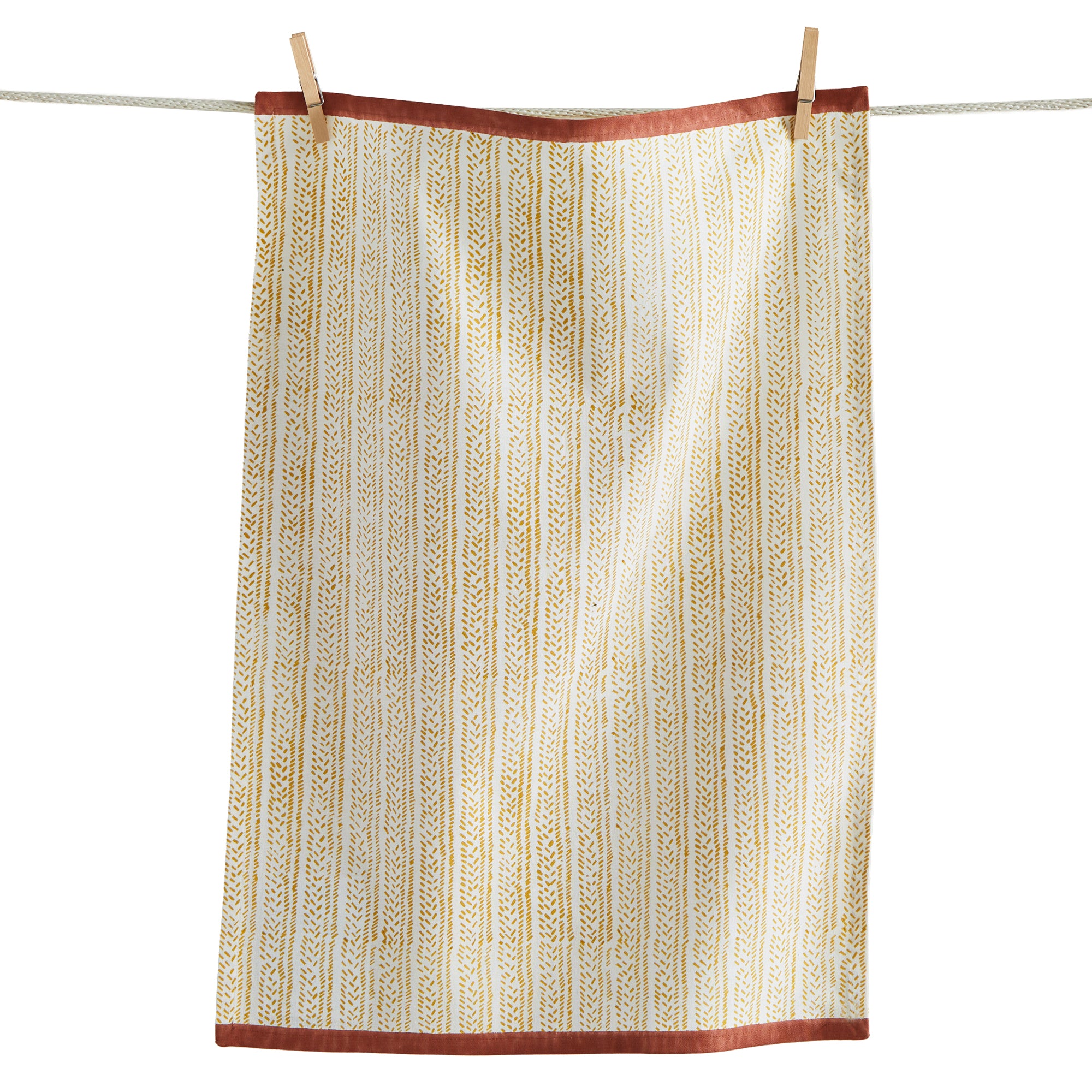 Dash Block Print Dishtowel – tag