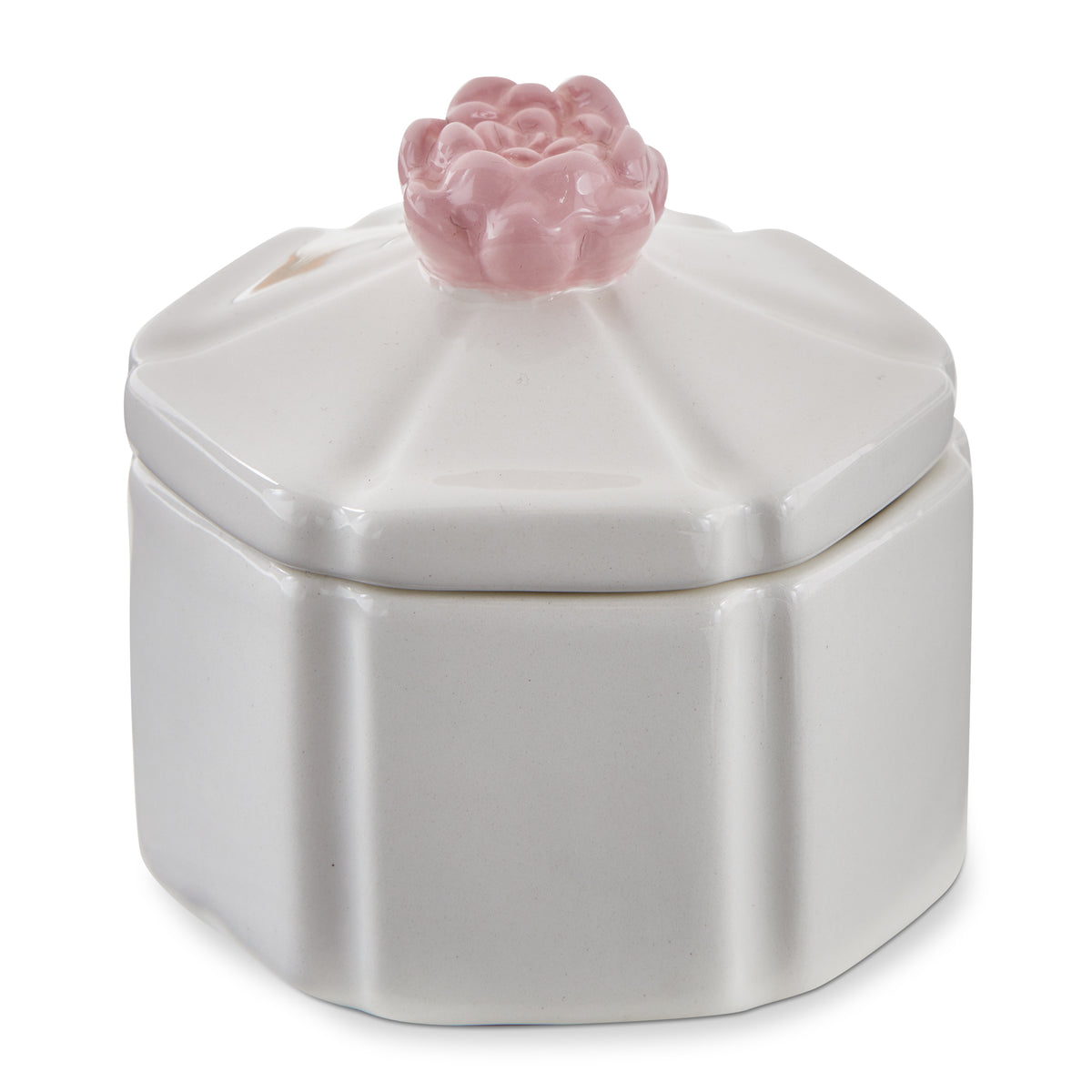Hex Flower Lidded Trinket Box – tag