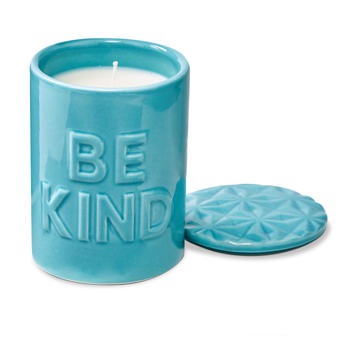 Be Kind Candle With Striker In Lid – tag