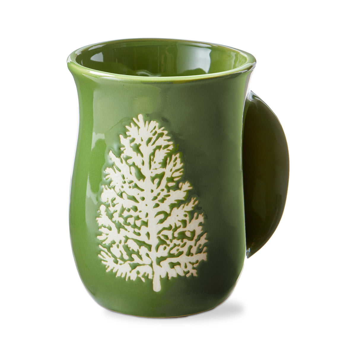 Evergreen Handwarmer Mug – tag